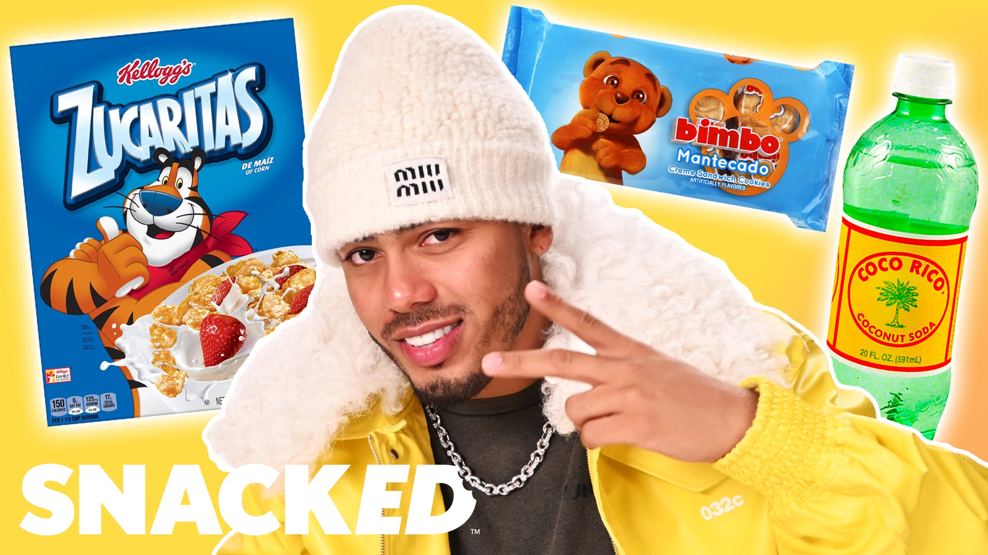 Myke Towers Breaks Down His Favorite Snacks – FirstWeFeast